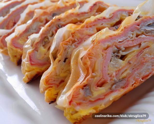 SUPER BRZI RUČAK PIZZA ROLAT – DOMACI KOLACI