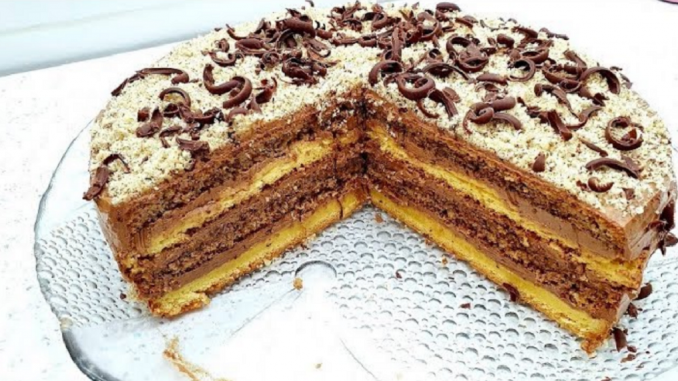 Starinska torta moje bake: Čokolada i orah biskvit sa kojim nema greške ...