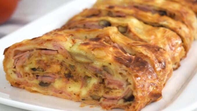 Pizza rolat od gotovih kora – obradujte ukućane i iznenadite goste ovim ...